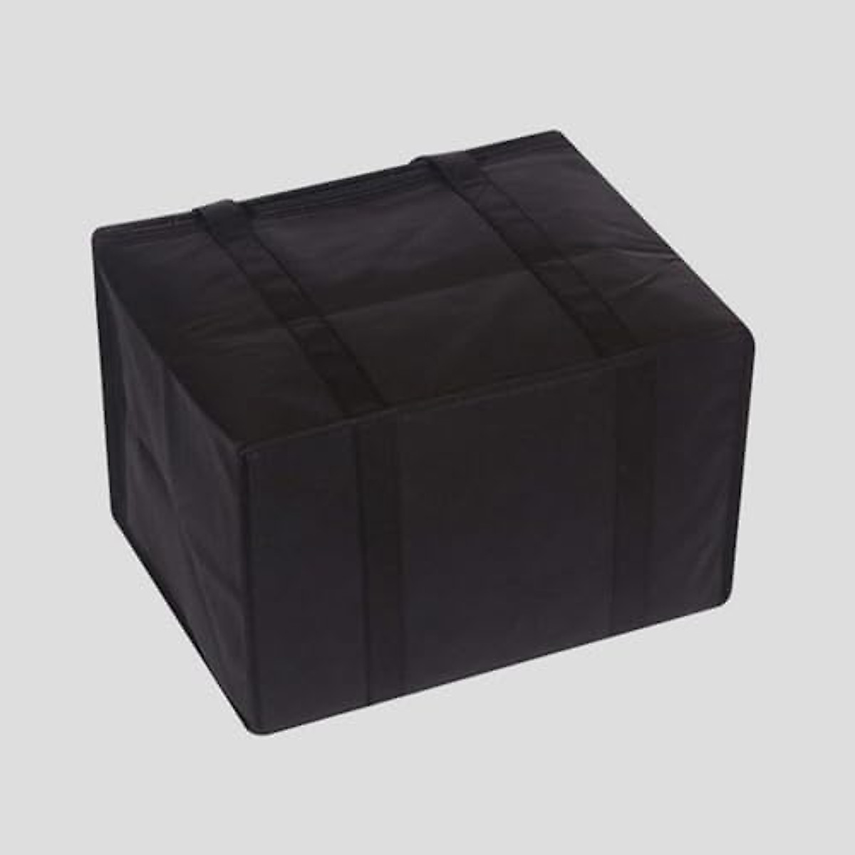 Kichvoe Insulated Food Cooler Bags Non-woven Thermal Food Tote Bags Catering Pizza Bags Food Carrying Bag with Bottom Board for Food Warm Outdoor Picnic