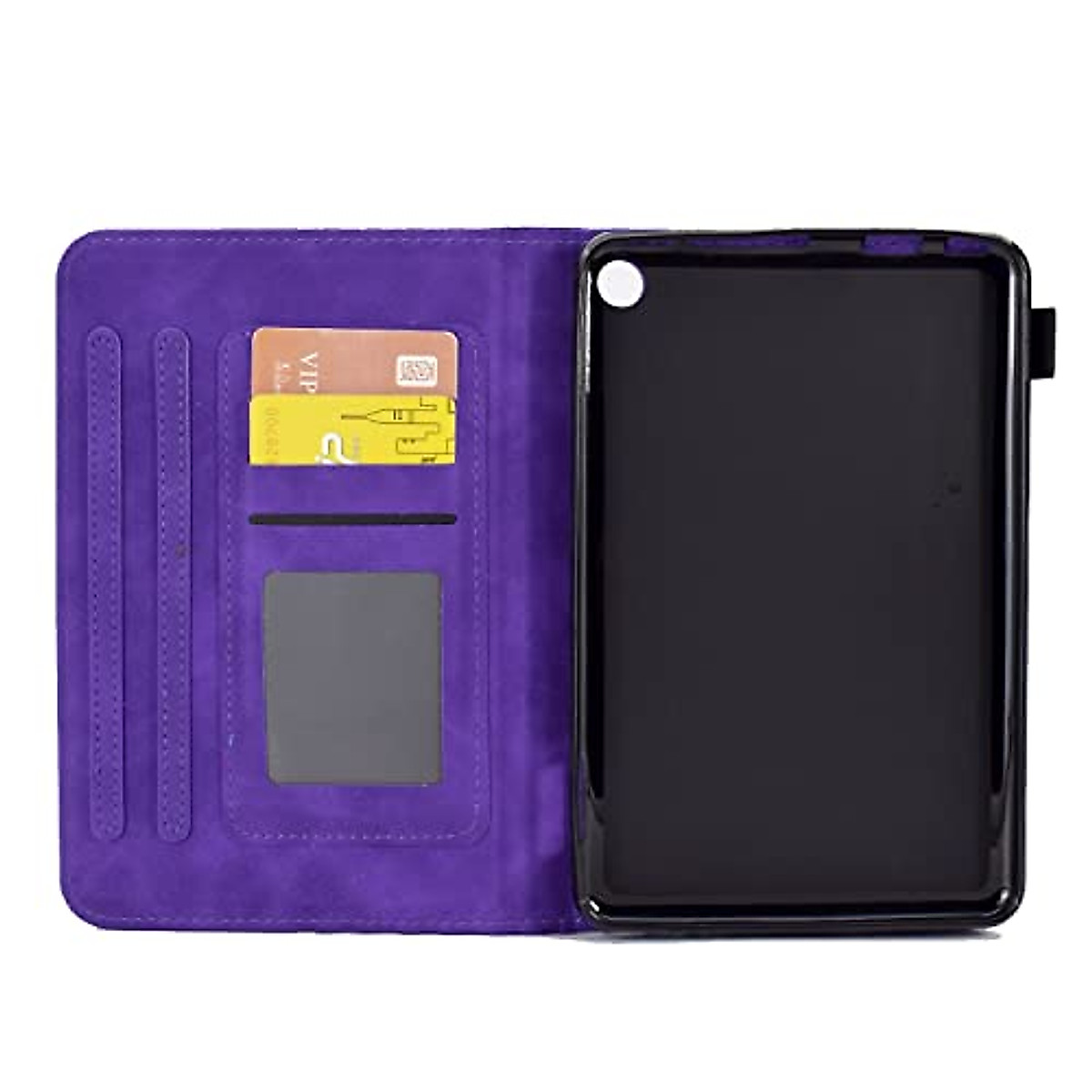 Tablet PC case Premium Leather Case Compatible with Kindle Fire 7 Tablet Case 2022 12th Generation Tablet,Smart Magnetic Flip Fold Stand Case Protective Case Cover with Auto Wake Sleep tablet PC cover