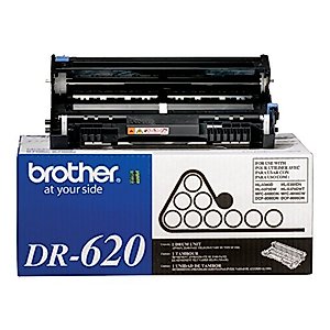 Brother Genuine Unit, DR620, Seamless Integration, Yields Up to 25,000 Pages, Black