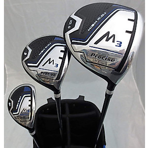 Tall Mens Golf Set Clubs - for Men 6'0"- 6" 6 Complete Driver, Fairway Wood, Hybrid, Irons, Putter, Stand Bag