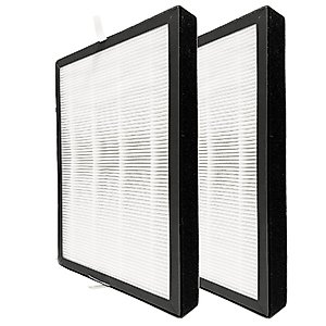 Nispira True HEPA Carbon Filter Replacement Compatible with Azeus GL-FS32 MOOKA GL-FS32 KOIOS Air Purifier, 2 Packs