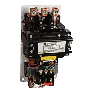 SCHNEIDER ELECTRIC 8536SGO1V02S 270-Amp 600-Vac Open Device Nema Size 5 Non Reversing Starterplus Options