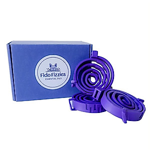 Zen Puppy - Dog Anxiety Relief Calming Collar with Dog Safe Essential Oil Lavender Blend and Dog Appeasing Pheromone (Zen Puppy) (3 Pack)