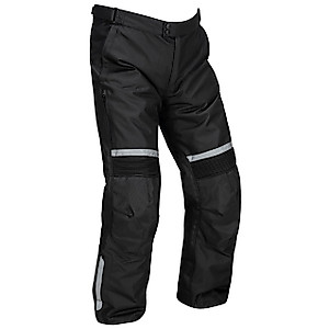 Noru Boken Waterproof Adventure Motorcycle Riding Pants Black