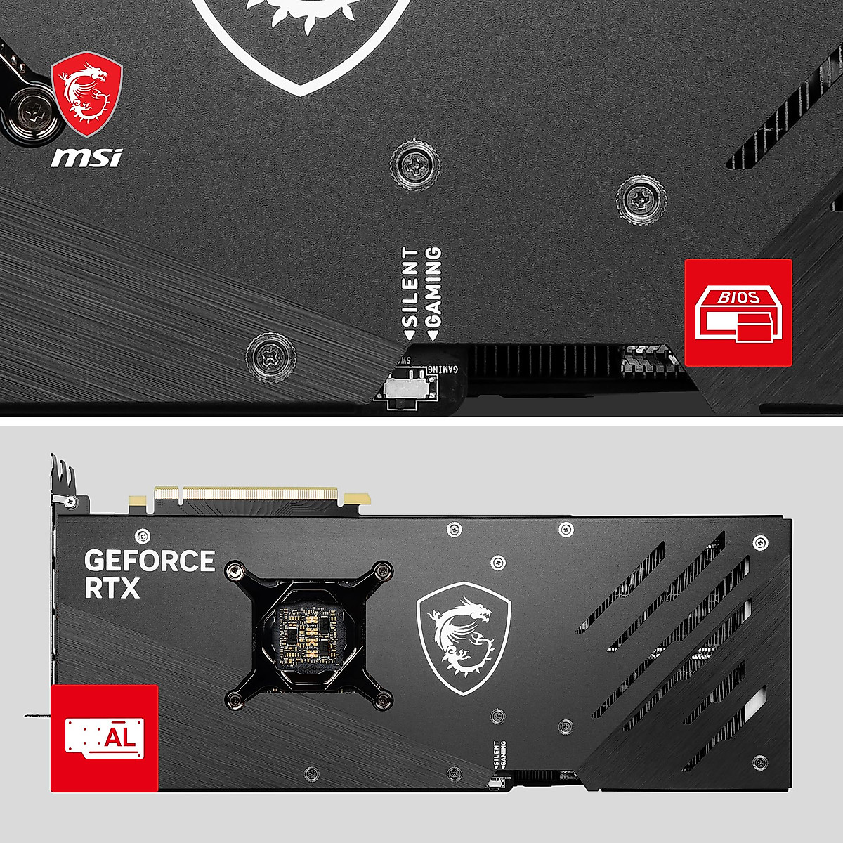 MSI GeForce RTX 4070 Ti GAMING X TRIO 12G Gaming Graphics Card - 12GB GDDR6X, 2760 MHz, PCI Express Gen 4, 192-bit, 3X DP v 1.4a, HDMI 2.1a (Supports 4K & 8K HDR)