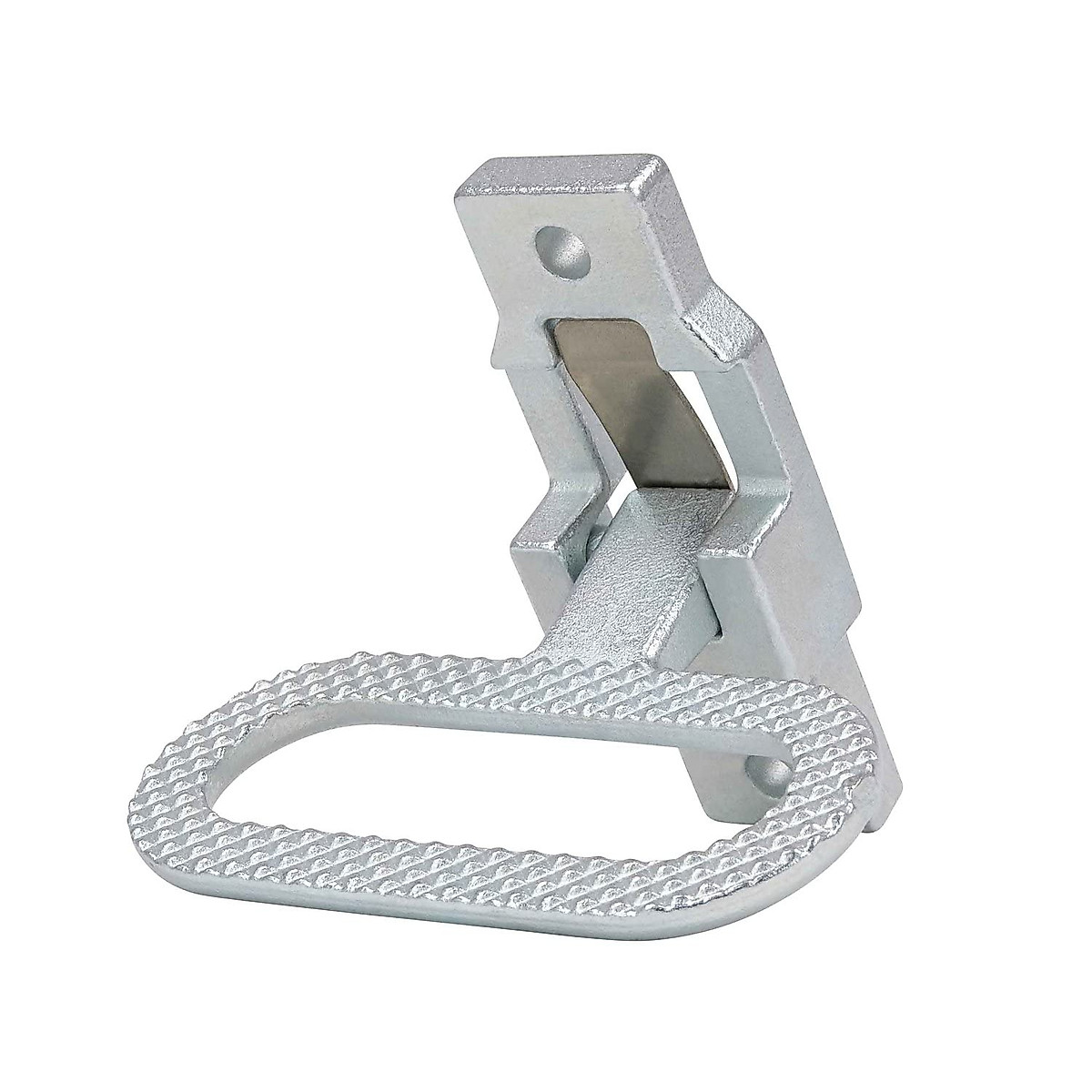 Mytee Products Galvanized Steel Trailer Folding Step | Fold Down Utility Bed Body Step Safety Folding Grab/Step Flip Up Folding RV Camper Trailer RV Bus (2 Pack)