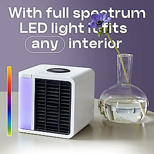 Evapolar evaLIGHTplus Personal Evaporative Air Cooler (White) and extra cartridge