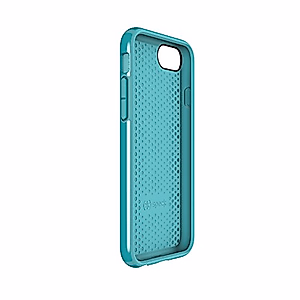 Speck Products CandyShell iPhone SE (2022) Case| iPhone SE (2020)| iPhone 8| iPhone 7 - Jewel Teal/Mykonos Blue