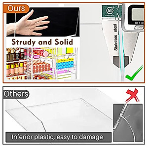 Desk Organizers And Accessories With 13 Drawers, Office Desktop Drawers, Plastic Makeup Organizer Containers Bins With Drawers Desk Organization, Bathroom Organizers Storage Case Box Cube, Pack of 3