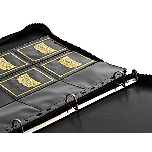 Boreas Dragon Shield Codex 9 Pocket Portfolio Zipster Zipper Enclosed 3 Ring Card Storage Binder