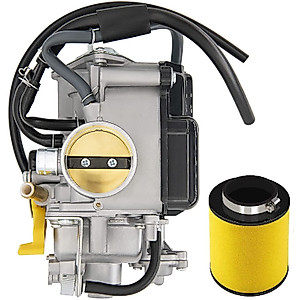 400EX Carburetor，Compatible with Honda Sportrax TRX400EX 2x4 1999-2008 ATV, TRX400X 2x4 2009-2015 TRX 400 Carburetor 400EX Replaces 16100-HN1-A43