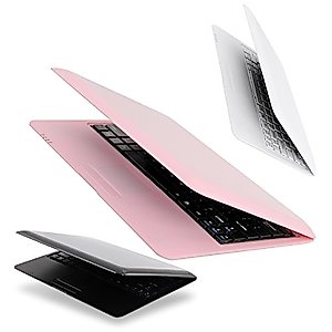 Goldengulf 10.1 Inch Portable 8GB Computer Laptop PC Quad Core Android 6.0 Mini Netbook Slim and Lightweight Notebook Webcam Netflix YouTube Player Flash (Pink)