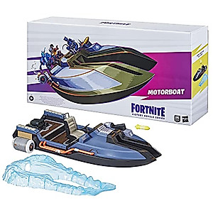 FORTNITE Hasbro Victory Royale Series Motorboat Deluxe Collectible Vehicle with Accessories, 19.6-inch