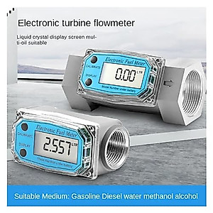 Flow Meter Digital Flow Meter for Measuring Gasoline Kerosene Water Sensor PCB Electronic Indicator High Stability and Convenient Operation