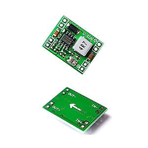 Mini MP1584EN DC-DC Buck Converter Adjustable Power Supply Module 24V to 12V 9V 5V 3.3V (5 Pack)