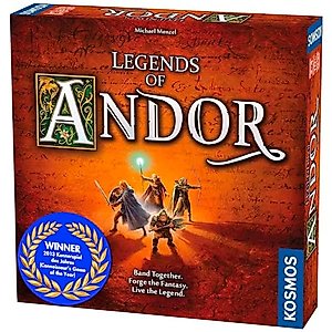 Legends of Andor Board Game | Cooperative Strategy Adventure Game By KOSMOS | Spiel Des Jahres Kennerspiel Winner