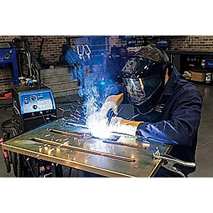 Eastwood XL Panoramic View Welding Helmet True Color Auto Darkening Throat Guard