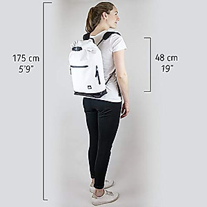 The Friendly Swede Roll Top GRANEBERG Waterproof Backpack for Women and Men, Dry Bag Backpack, Waterproof Bag, Backpacks, School Backpack, Travel Backpack, Fits 13" Laptop Backpack, Work Backpack