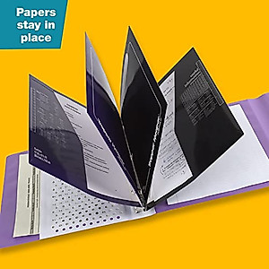 Trapper Keeper Binder, Retro Design, 1 Inch Binder, 2 Folders and Extra Pocket, Metal Rings and Spring Clip, Secure Storage, Palm Trees, Mead School Supplies (260038FDE1-ECM)