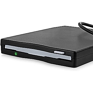Tycncty USB Floppy Drive 3.5Inch USB External Floppy Disk Drive Portable 1.44 MB FDD USB Drive Plug and for PC Windows XP