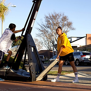 Spalding The Beast® 60" Tempered Glass Portable Basketball Hoop