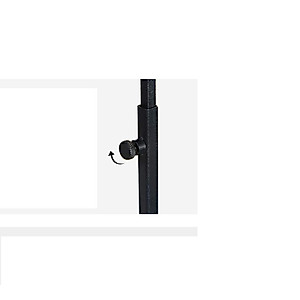 Adjustable Metal Handbag Rack Tabletop Handbag Purse Display Stand Single Hook Bag Stand Holder (Black)