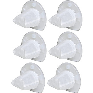 VF110 Filter, 6 Pack Replacement Vacuum Filters for Black & Decker VF110 Cordless Vacuum CHV1210, CHV1410, CHV1410B, CHV1410L, CHV1410L32, CHV1510, CHV9610, BDH2000L, 90558113-01
