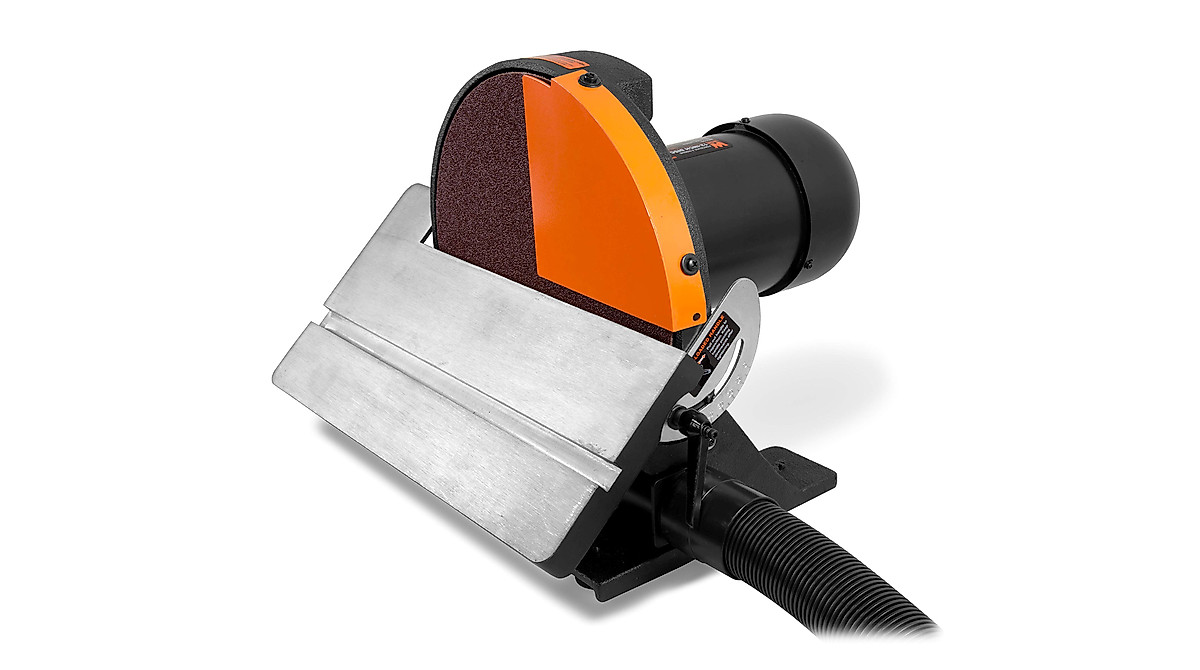 WEN 12-Inch Benchtop Disc Sander with Dust Collection & Miter Gauge