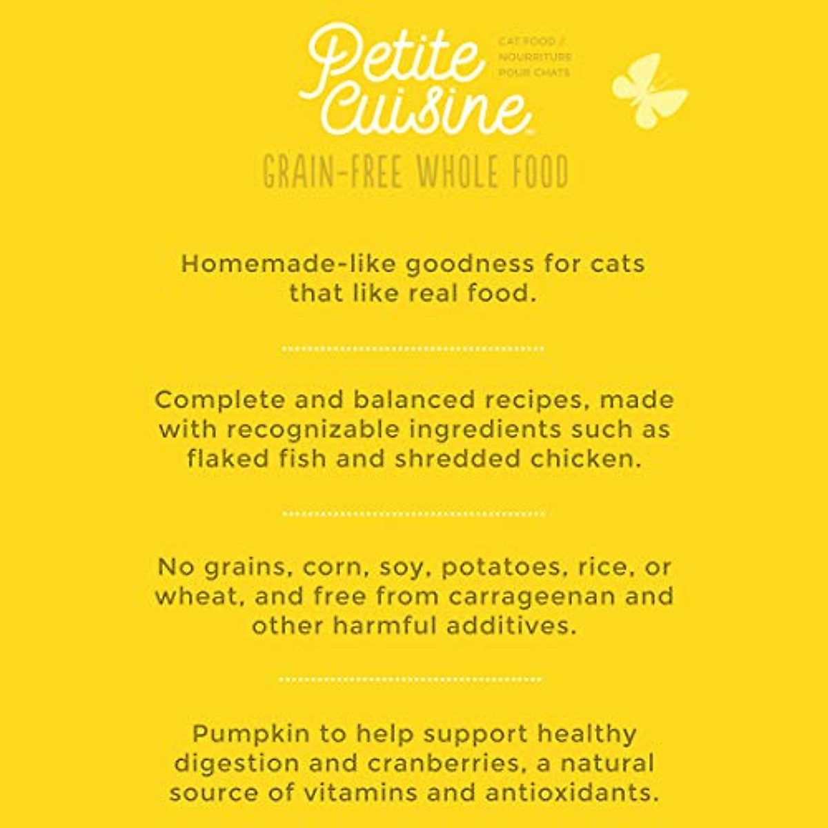 PETITE CUISINE Grain-Free Wet Shredded Chicken Cat Food in Broth, Made with Superfoods, Variety Pack 2.8 Ounce (Pack of 12)