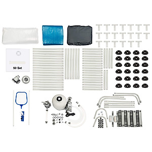 Bestway 56393e Power Steel Frame Pool Set, 24' x 52"