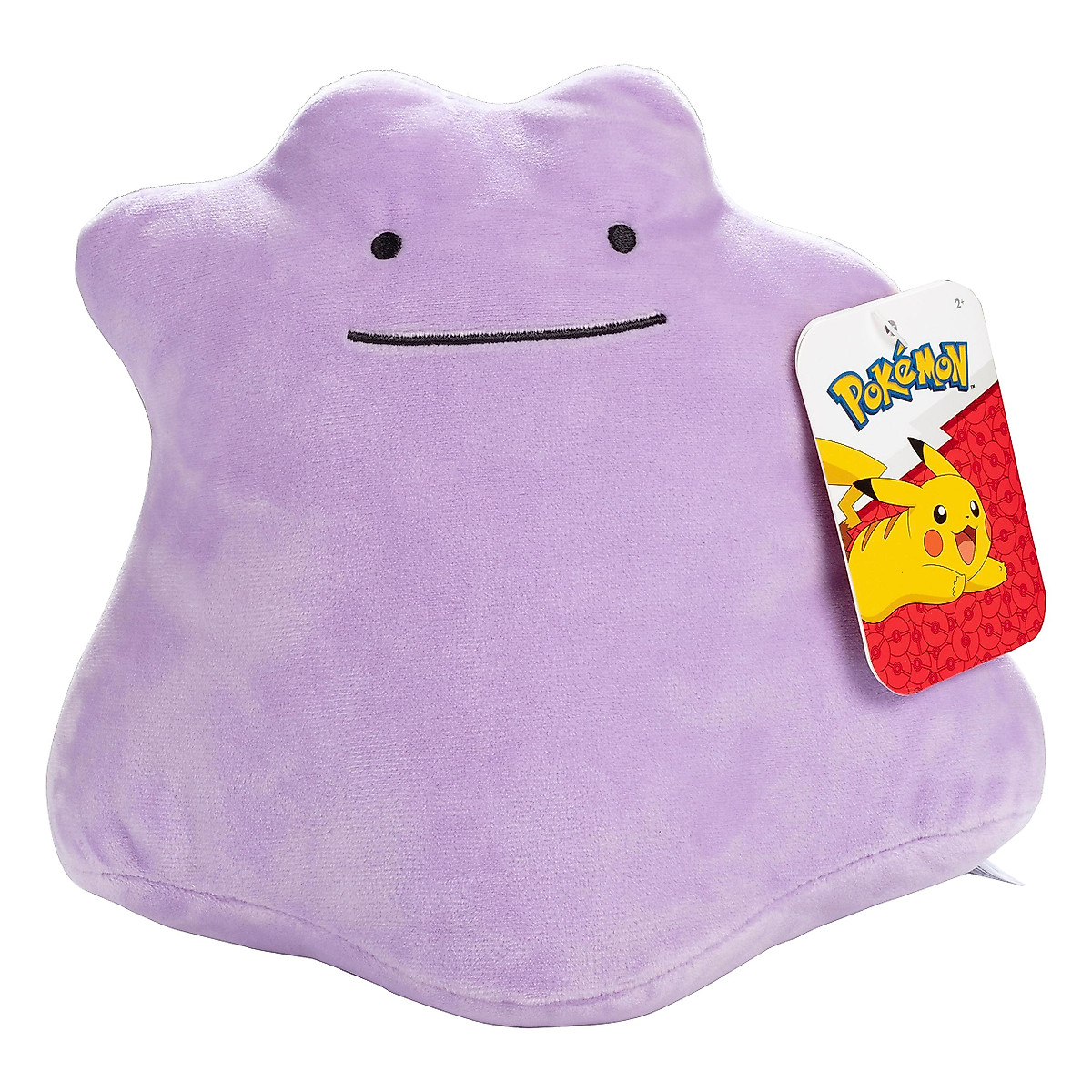 Pokémon 8" Ditto Plush - Officially Licensed - Authentic Stuffed Animal Toy Figure - Valentine's Day & Easter Basket Stuffer Gift for Kids, Boys, Girls - 2+