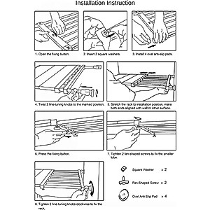 Expandable Shelves Wardrobe Cupboard Organizer & Adjustable Storage Rack Wardrobe Dividers, Tension Shelf Separator for Bedroom (24cm Wide, Adjustable Length 29-40cm)