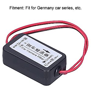 Backup Camera Rectifier, 12V DC Car Rearview Camera Power Relay Capacitor Filter Reverse Camera Rectifier Voltage Regulator