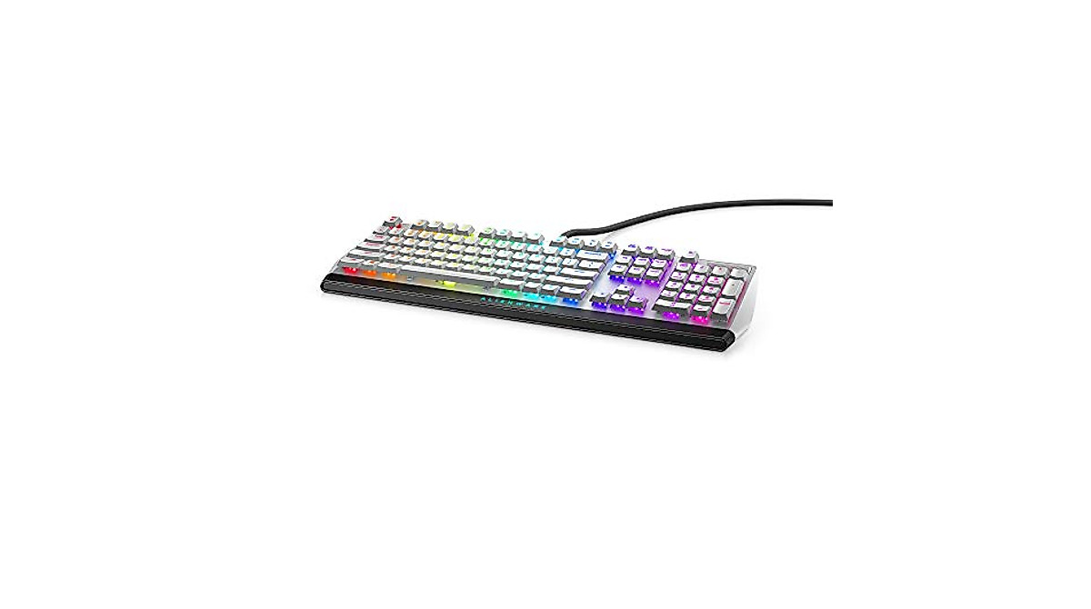 New Alienware Low-Profile RGB Gaming Keyboard AW510K Light, Alienfx Per ...