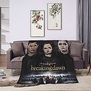 Twilight Blanket Flannel 50"X40" Blankets for Bedding Couch Sofa Living Room Throws All Season
