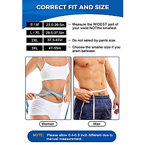 Back Brace for Lower Back Pain,Back Support W/Lumbar Pad for Men Women Herniated Disc,Sciatica,Scoliosis,Waist Pain Relief Lumbar Support Belt for heavy lifting(Gray/Blue,S/M Fit Belly 23.5"-29.5")