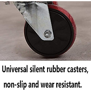 POCHY Multipurpose Laundry Sorter Cart Laundry Sorter Laundry Basket Heavy Duty Rolling Laundry Hamper Sorter Cart Commercial with Removable Bag and Silent Rubber Wheels Stainless Steel Frame Laundry