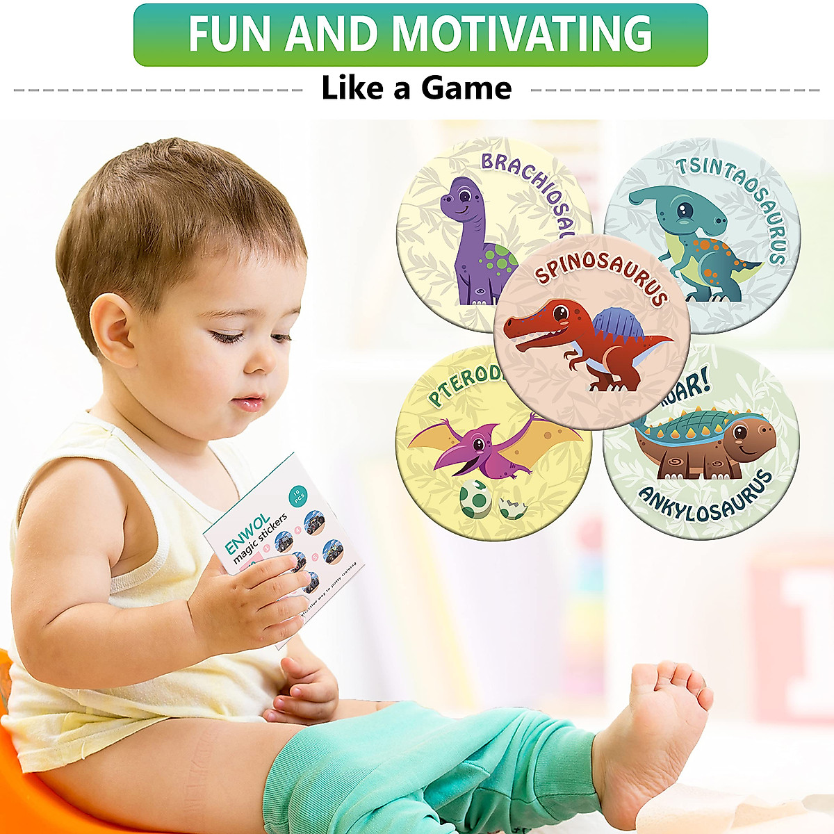 10 PCS Potty Training Stickers Reusable - Toilet Targets for Potty Training Boys & Girls Toddlers Kids Magic Potty Targets Color Changing Potty Training Urinal Bullseye Toilet Reusable Pee Aim Target