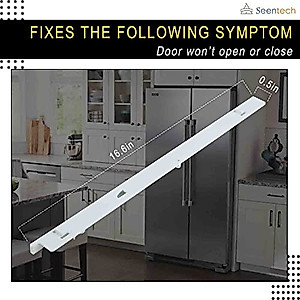 Seentech 240530701 Refrigerator Pan Hangers (Right) - Compatible Frigi-daire Refrigerator - Replaces: 917558,AH430917,EA430917,PS430917,AP2116590,240460501