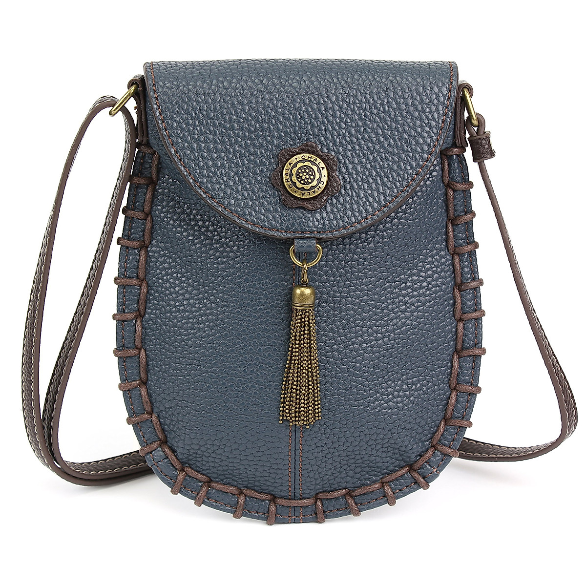 Chala Charming Cell Phone Crossbody - Navy