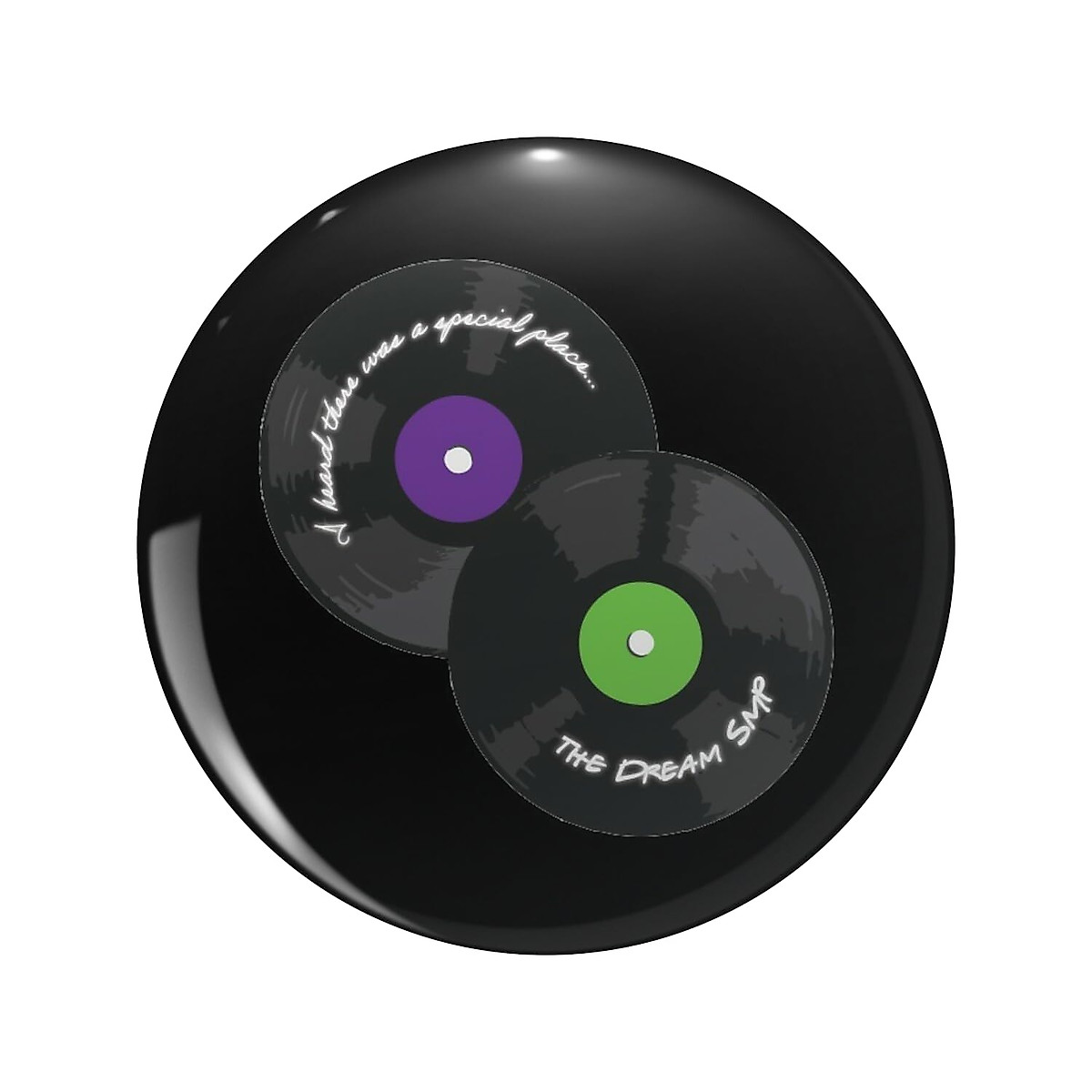 Dream Team Smp L'Manburg Anthem Discs Lapel Pin Cute Brooch Pins Badges