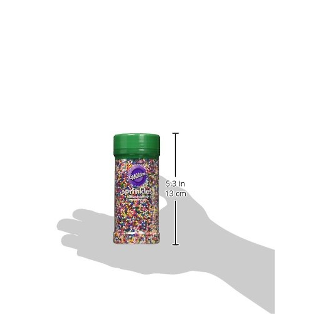 Wilton Rainbow Nonpareils Food Decorative, 7.5-Ounce
