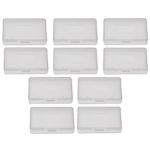 Game Case Cartridge,10pcs Transparent Anti Dust Cover Cartridge Game Case Box,Game Card Case Games Cartridge Holder, Game Cartridge Case Dust Cover for Nintendo Advance GBA