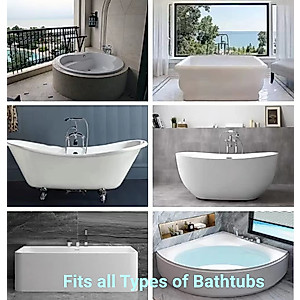 CAICFYIN Bathtub Pillow for Men and Women,Bath Pillows for Tub with 4D Waterproof Air Mesh Material Technology and 7 Non Slip Suction Cups,Bath Pillows for Tub Neck and Back Support