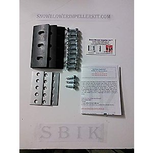3/8" 3-Blade Snow Blower Impeller Kit - 3/8" 3-Blade Universal - Modifies 2/3 Stage Machines