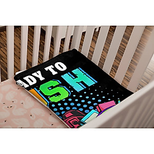 Gaming Blanket, I'm Ready to Crush 2nd Grade Back to School Video Game, Good Gift for Girl Boy, Extra Small 40" x 30" for Pet,Lightweight Flannel Soft and Comfortable, ARAHANT