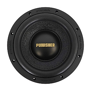 Rockville Punisher 10D1 10" 5000w Peak Competition Car Audio Subwoofer Dual 1-Ohm Sub 1250w RMS CEA Rated, Black