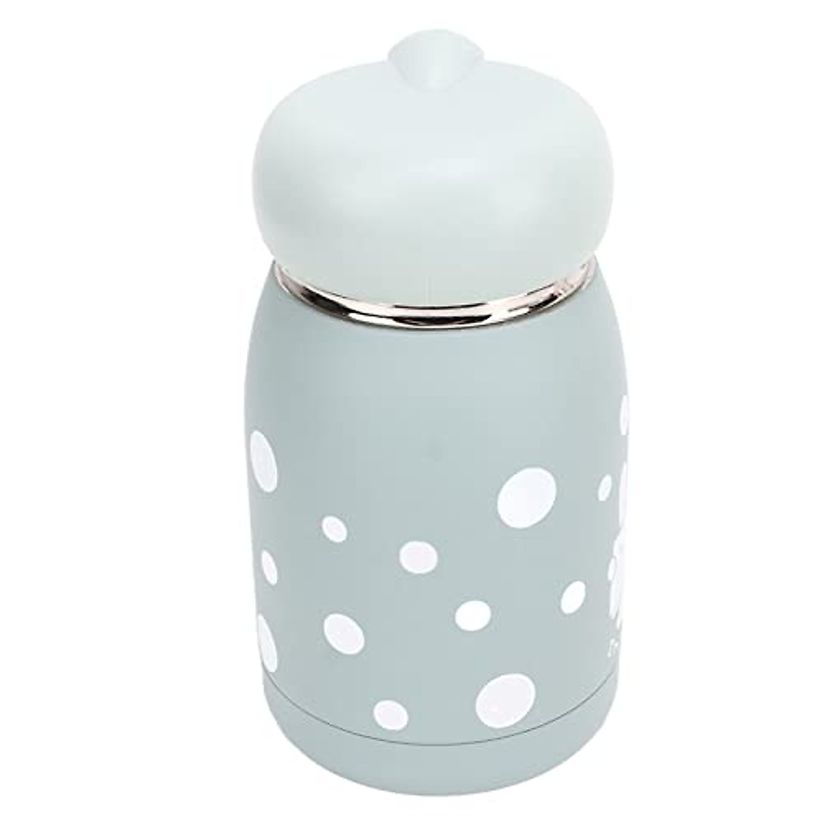 GLOGLOW Insulated Water Bottle, Stainless Steel 12 Ounce Insulation Cup for Kids, Rabbit Pattern, Double Wall for Travel (Blue)