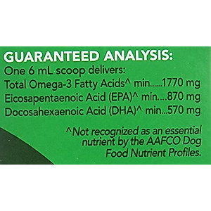 Nutramax Welactin Omega-3 Fish Oil Skin and Coat Health Supplement Liquid for Dogs - 16 Ounce 3 Pack