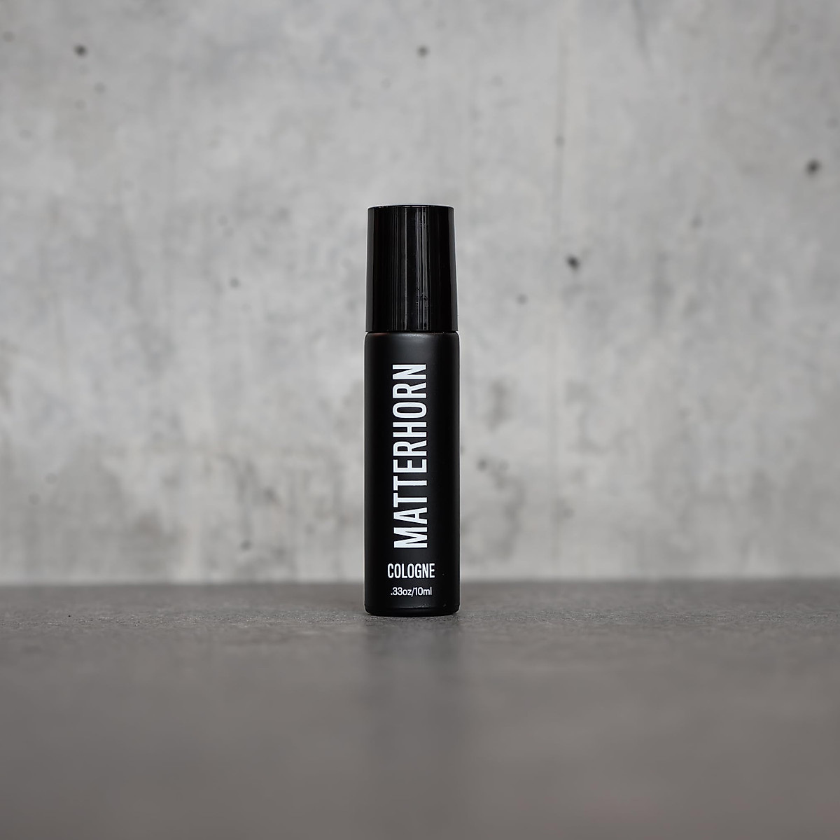 theo & amelia Matterhorn Rollerball Cologne for Men | A Rugged Everyday Fragrance with Mandarin, Black Pepper, Vetiver, Leather, Sandalwood & Musk - 10mL Travel-Friendly Fragrance